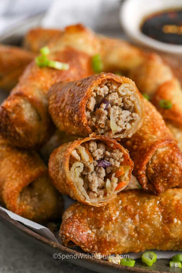 Crispy Homemade Egg Roll Recipe