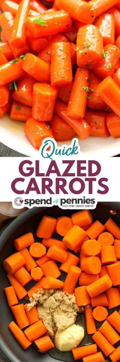 Buttery Glazed Carrots - Spend With Pennies