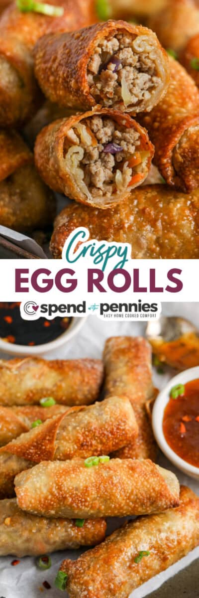 Crispy Homemade Egg Roll Recipe
