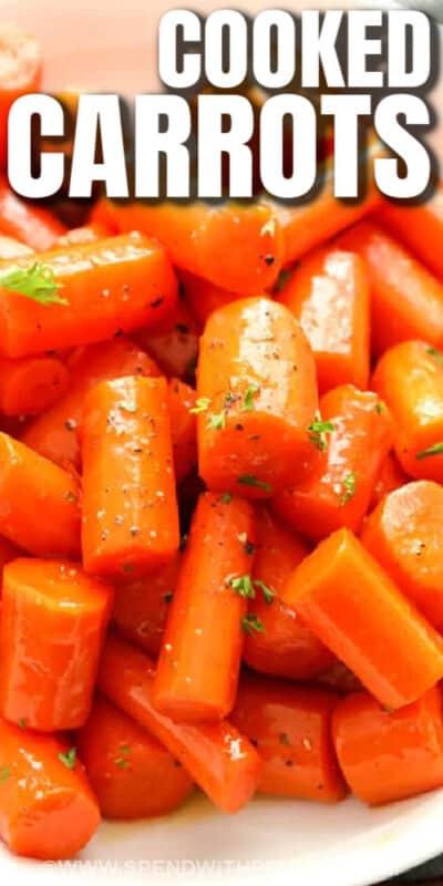 Buttery Glazed Carrots - Spend With Pennies