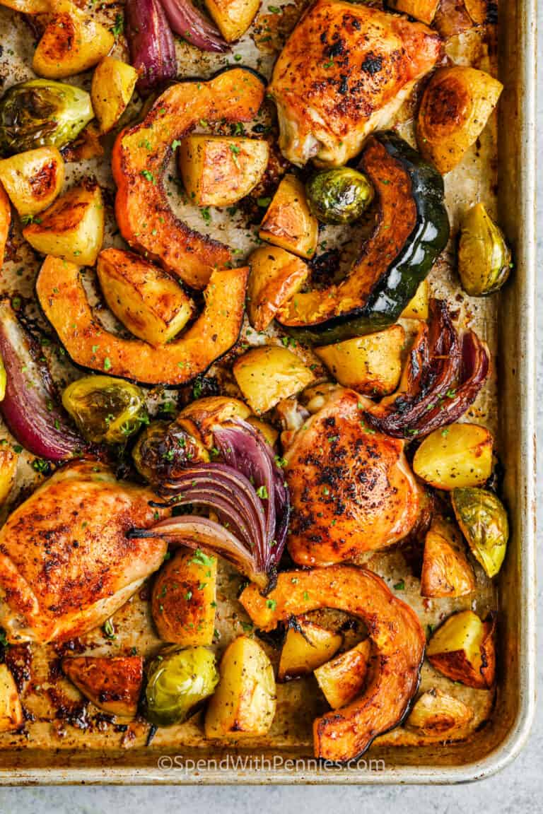 Sheet Pan Chicken and Vegetables