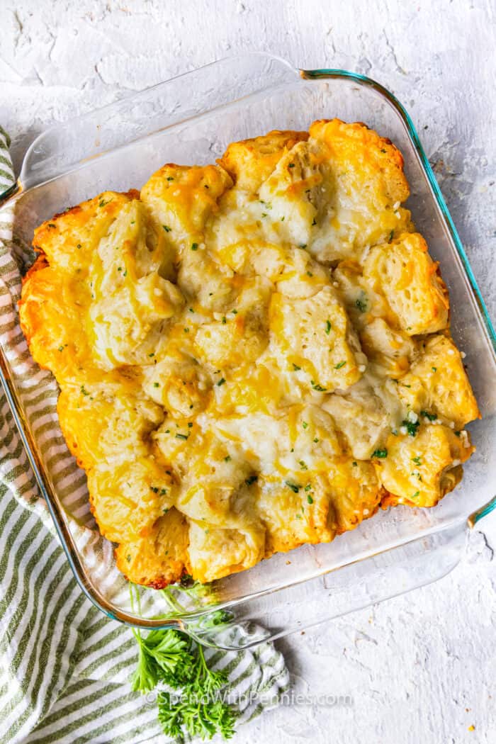 Cheesy Garlic Monkey Bread