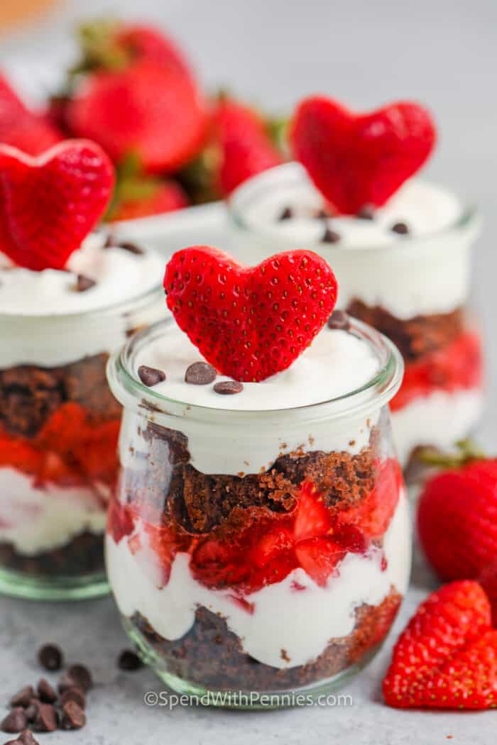 Strawberry Breakfast Parfaits - Spend With Pennies