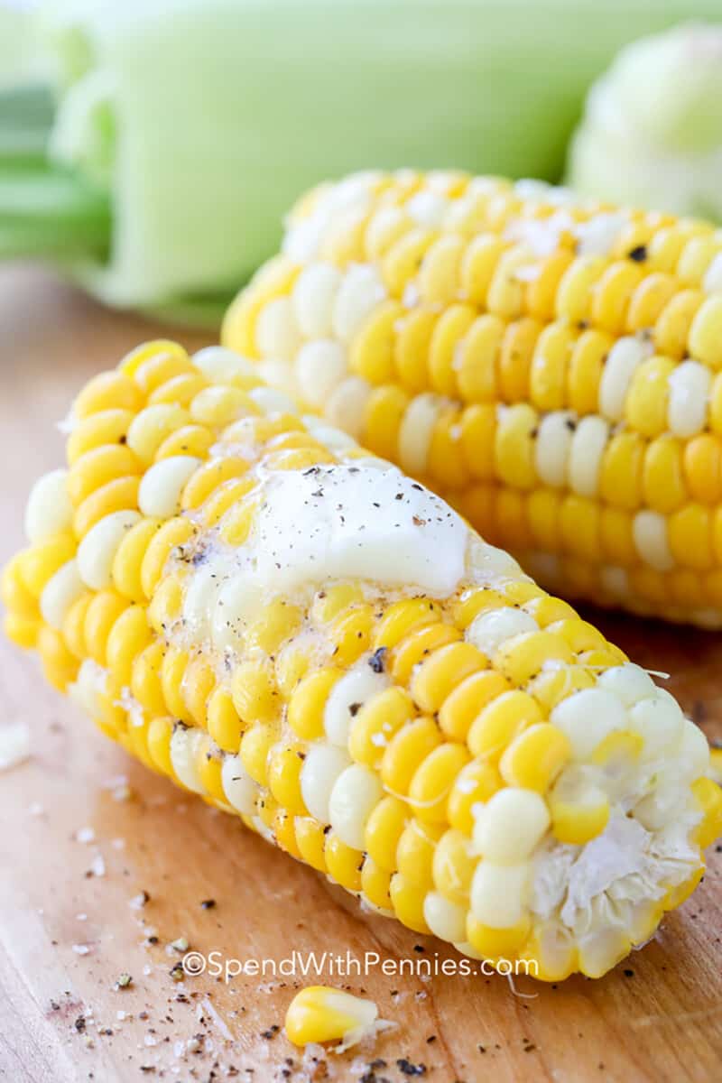 Baked Corn on the Cob (SO EASY!) - Spend With Pennies