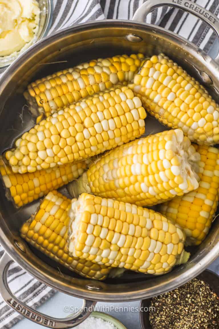 How to Boil Corn on the Cob - Spend With Pennies