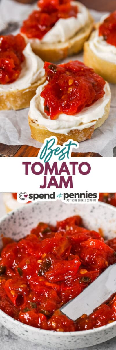 Homemade Tomato Jam - Spend With Pennies