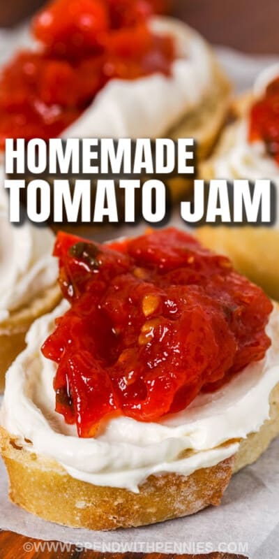 Homemade Tomato Jam - Spend With Pennies