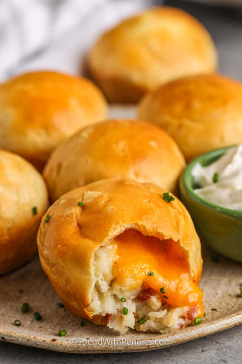 Loaded Mashed Potato Balls - Spend With Pennies