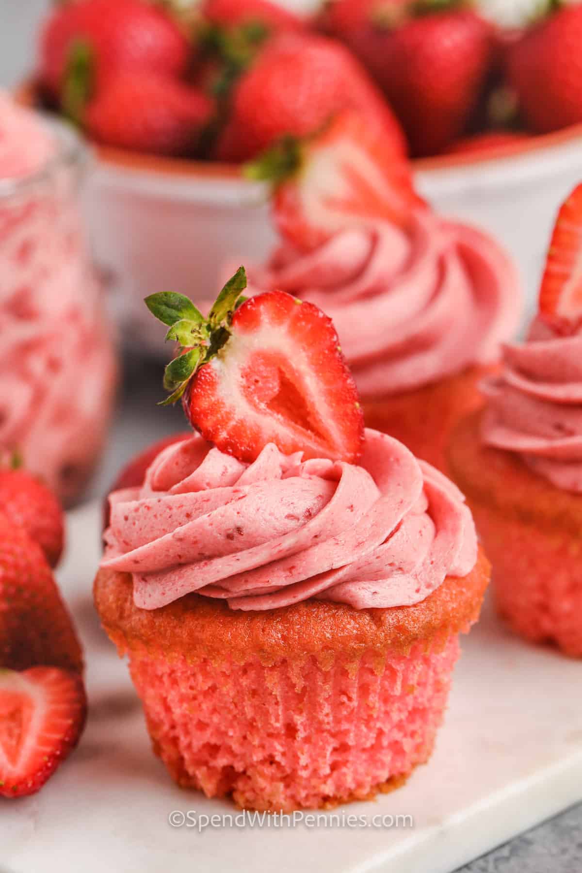 Strawberry Cupcake Recipe From Scratch