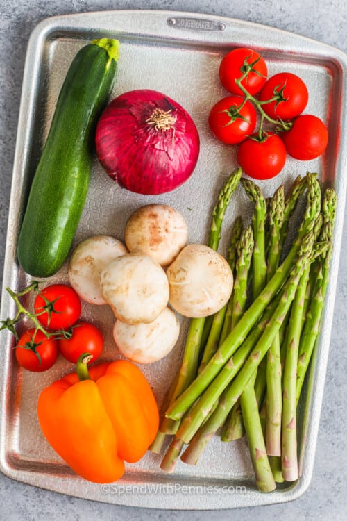 Grilled Vegetables - Spend With Pennies