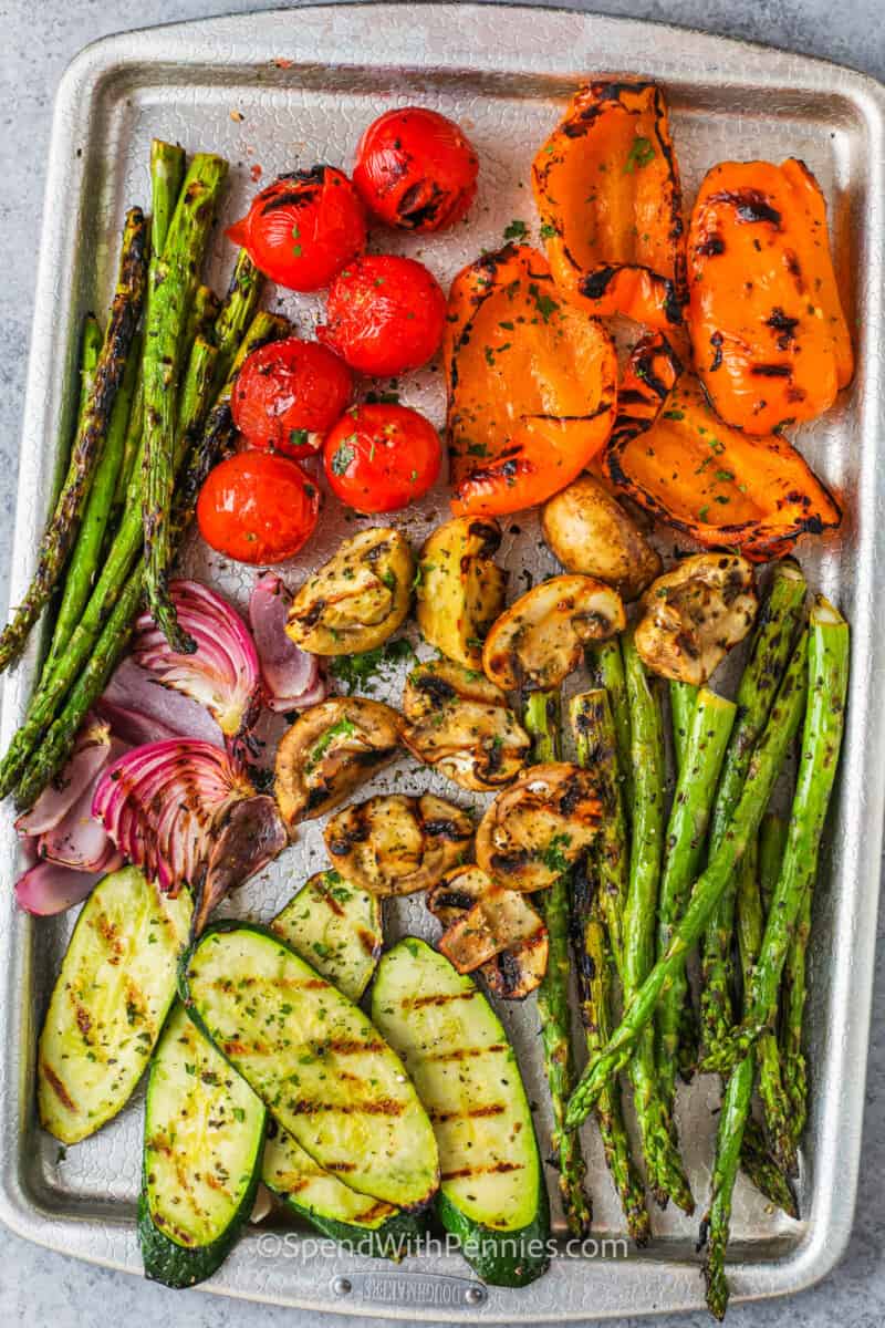 Grilled Vegetables - Spend With Pennies