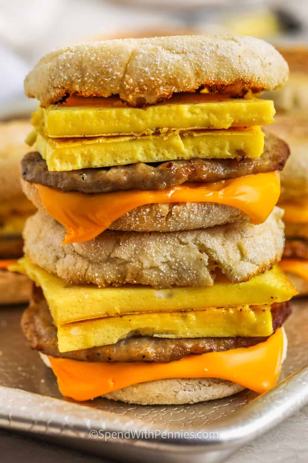 Our Fave Breakfast Sandwich (Make Ahead) - Spend With Pennies