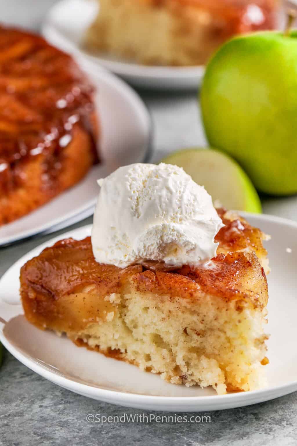 Brown Sugar Apple Cake