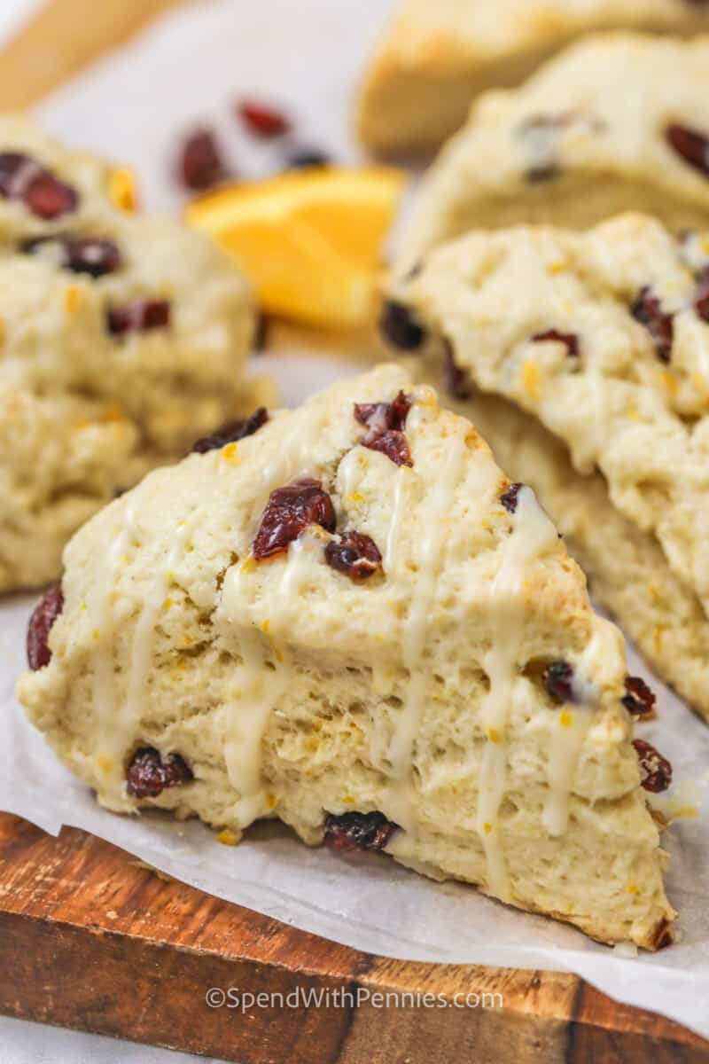 Cranberry Orange Scones
