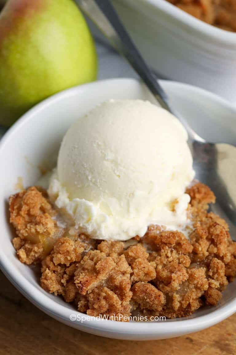 Homemade Apple Crumble - Spend With Pennies