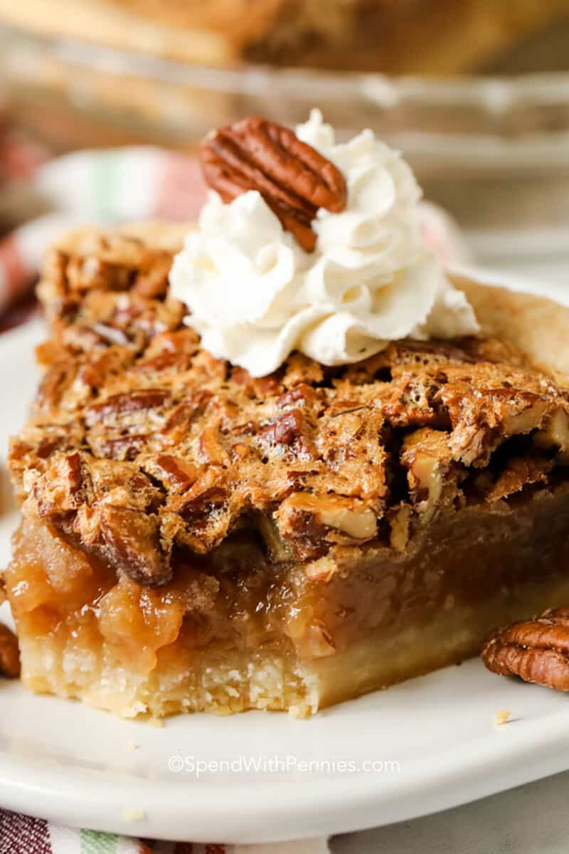 Homemade Pecan Pie Recipe - Spend With Pennies