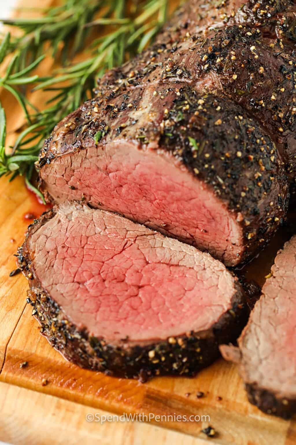 Roast Beef Tenderloin (Reverse Sear)