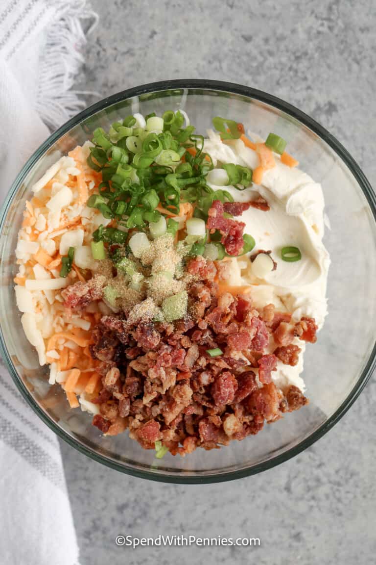 Oven Baked Bacon Cheese Bites