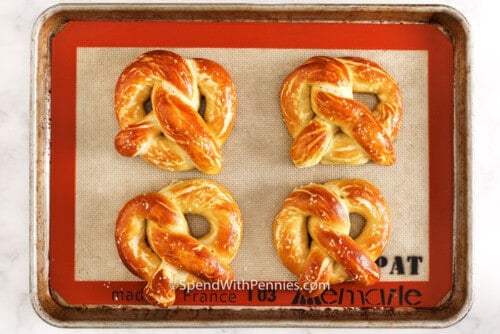Oven Baked Soft Pretzels - Spend With Pennies