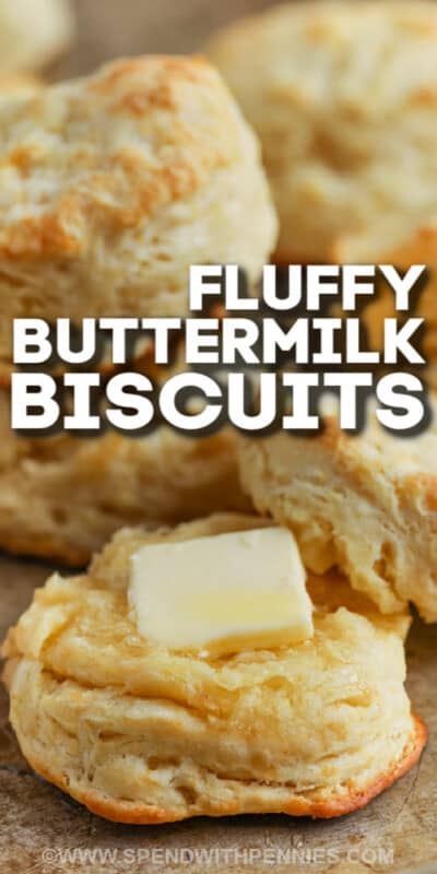 Homemade Buttermilk Biscuits - Spend With Pennies