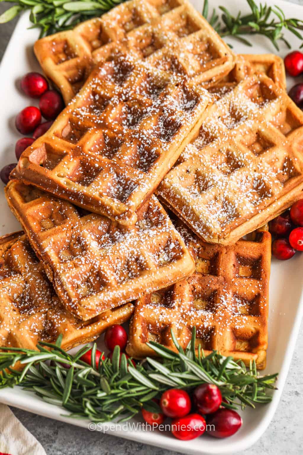 Gingerbread Waffles