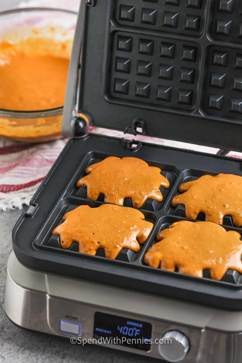 Gingerbread Waffles