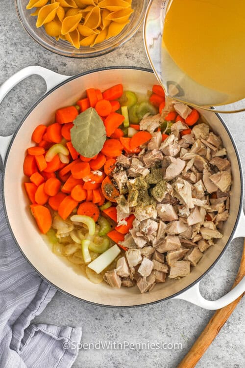 Easy Turkey Soup Recipe - Keebys