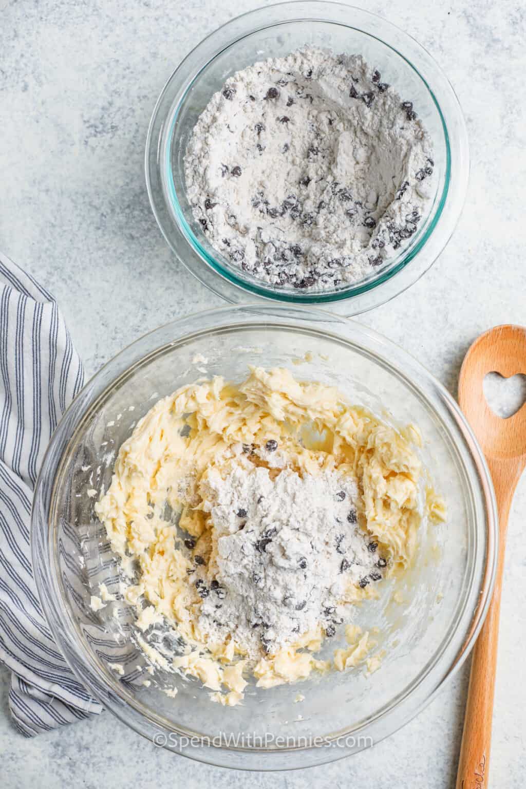 Chocolate Chip Shortbread Cookies