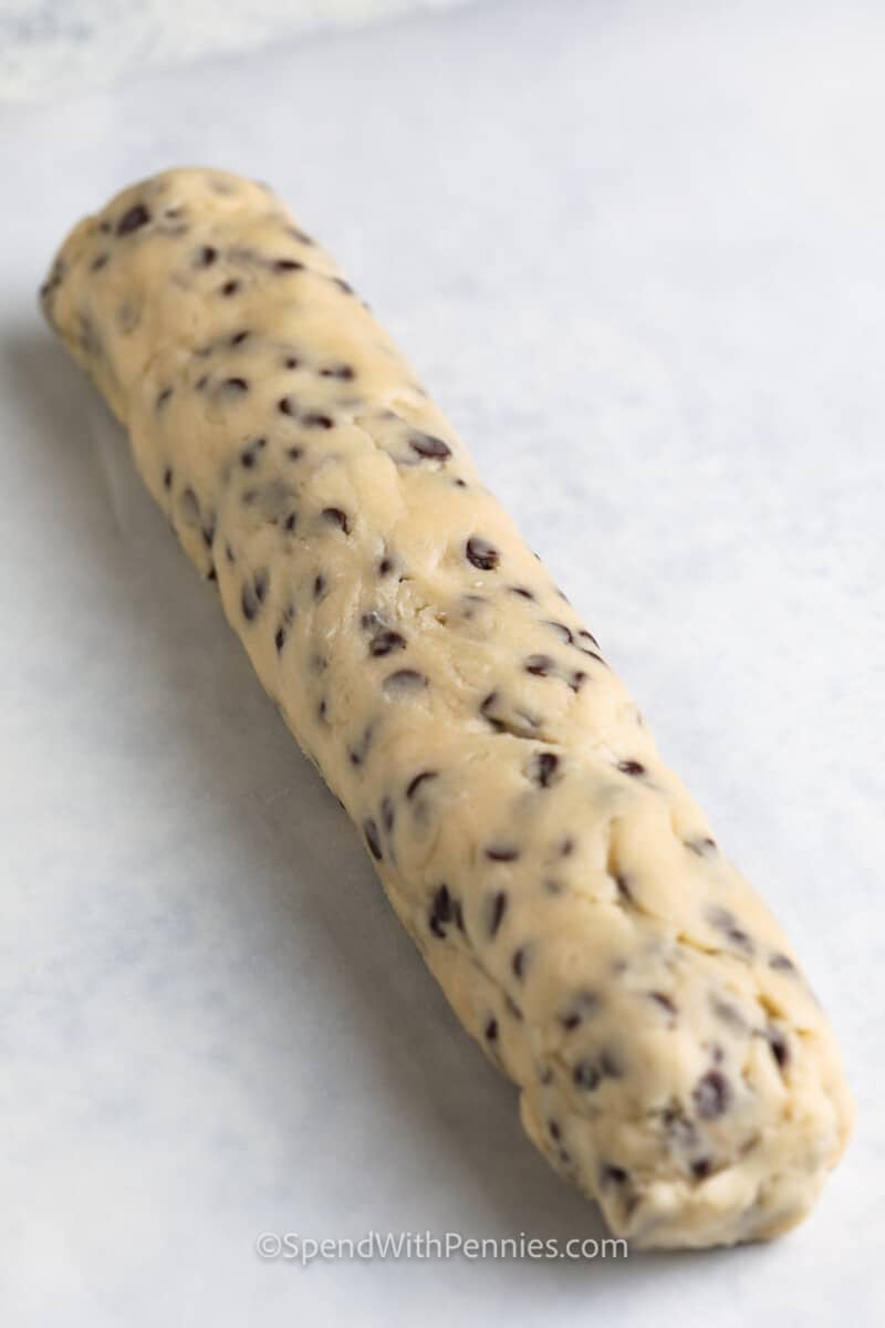 Chocolate Chip Shortbread Cookies