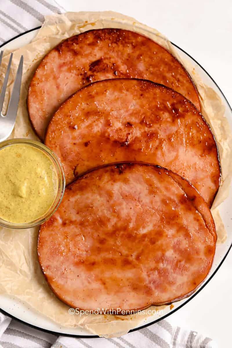 Glazed Ham Steaks