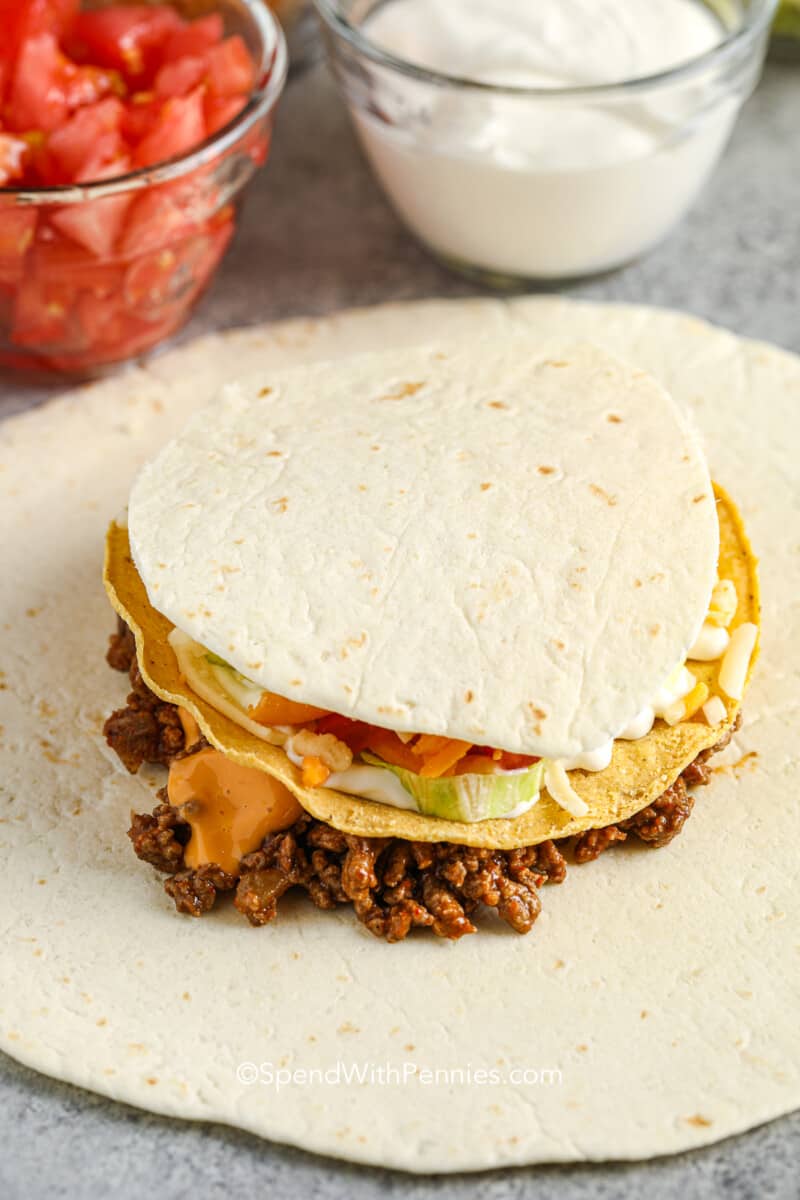 Copycat Crunchwrap Supreme (better than take-out) Spend With Pennies