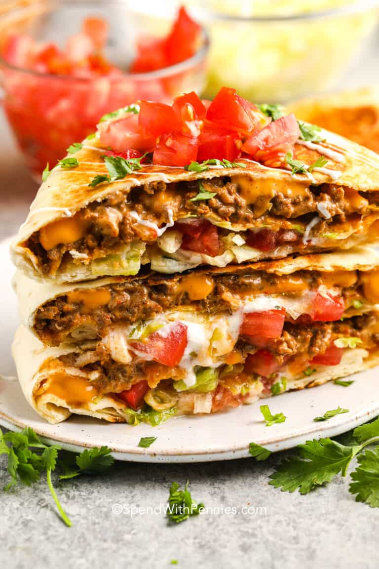 Copycat Crunchwrap Supreme (better than take-out) Spend With Pennies
