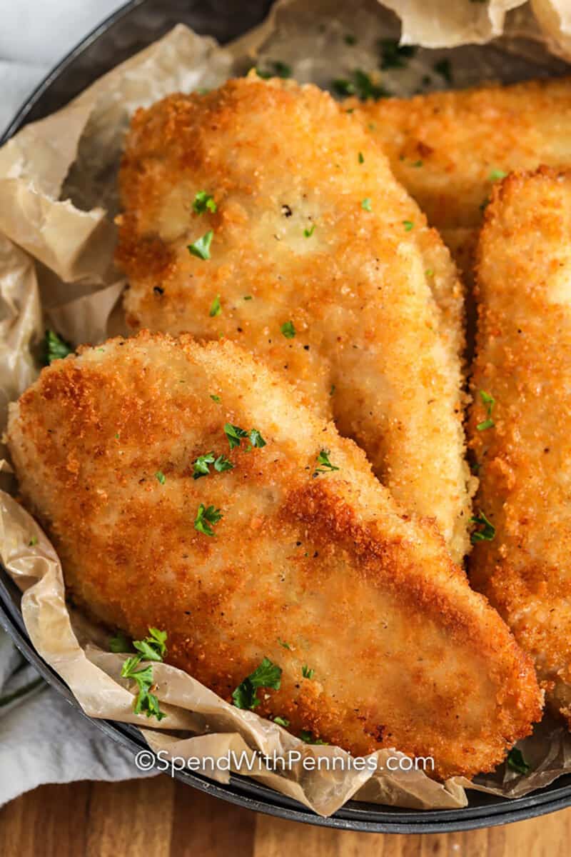 Crispy Chicken Cutlets - Spend With Pennies