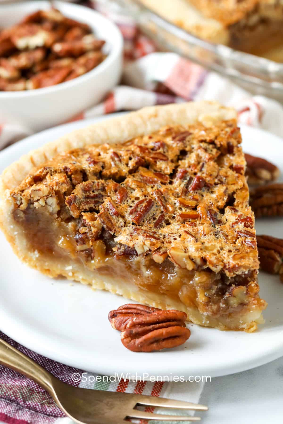 Classic Pecan Pie - Spend With Pennies