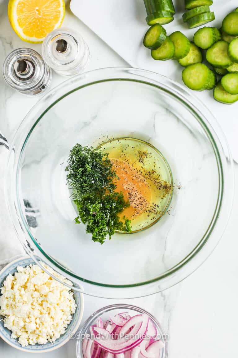 Cucumber Feta Salad