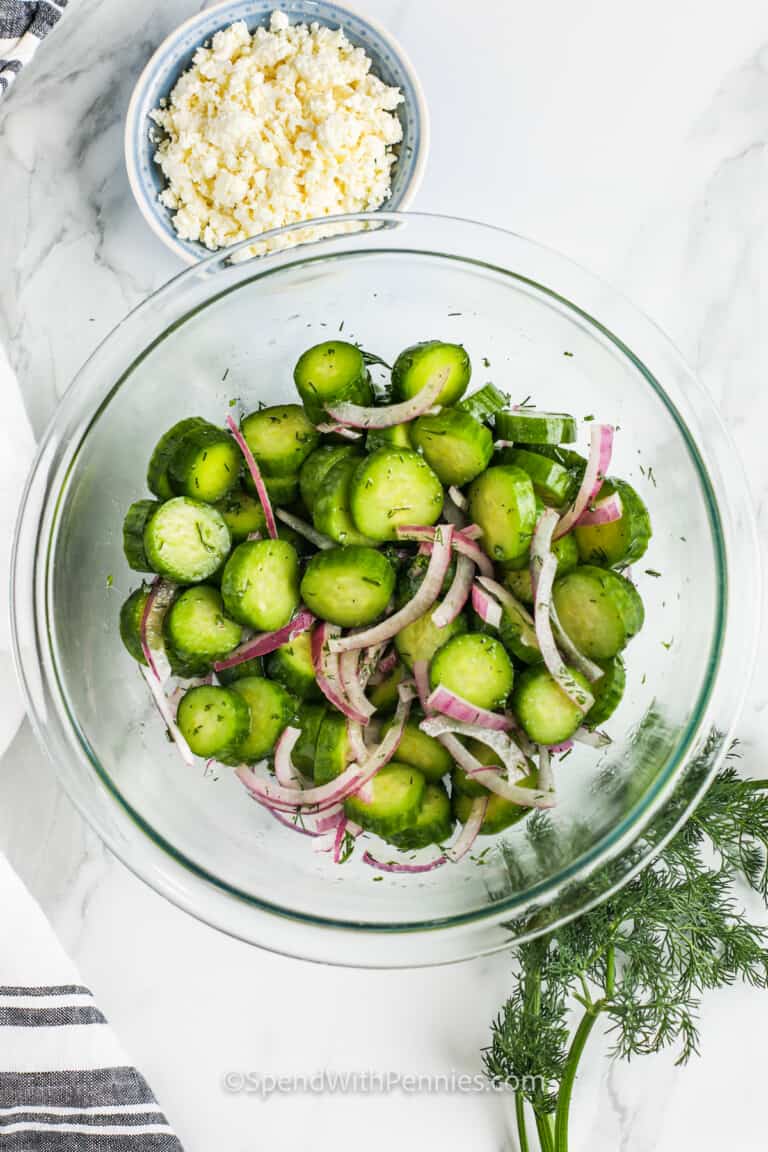 Cucumber Feta Salad