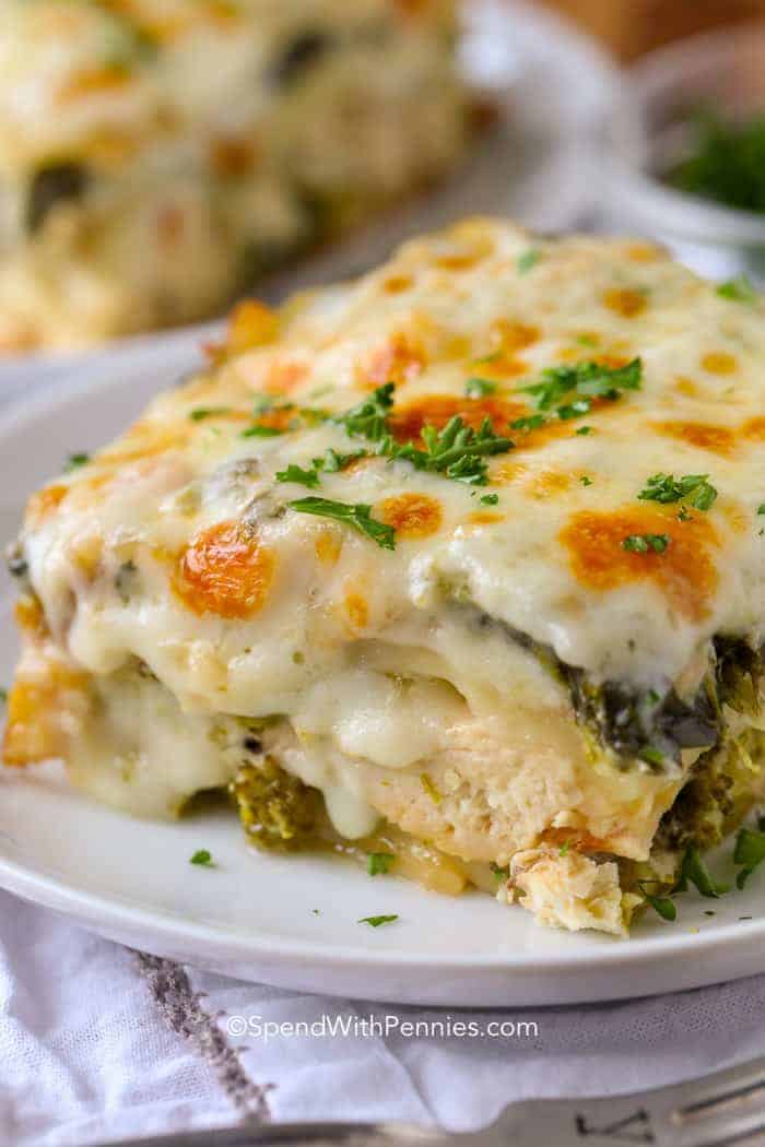 Chicken Lasagna - Spend With Pennies