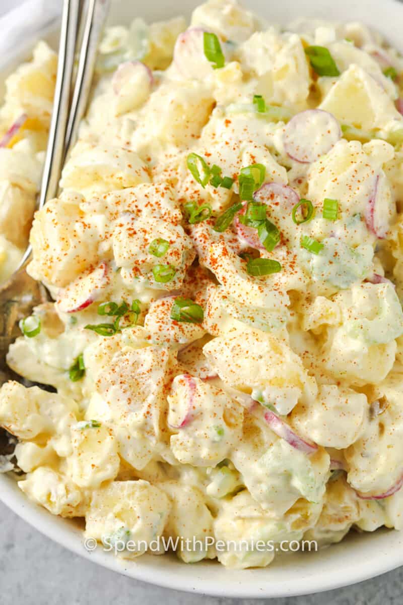 The Best Potato Salad Recipe - Spend With Pennies