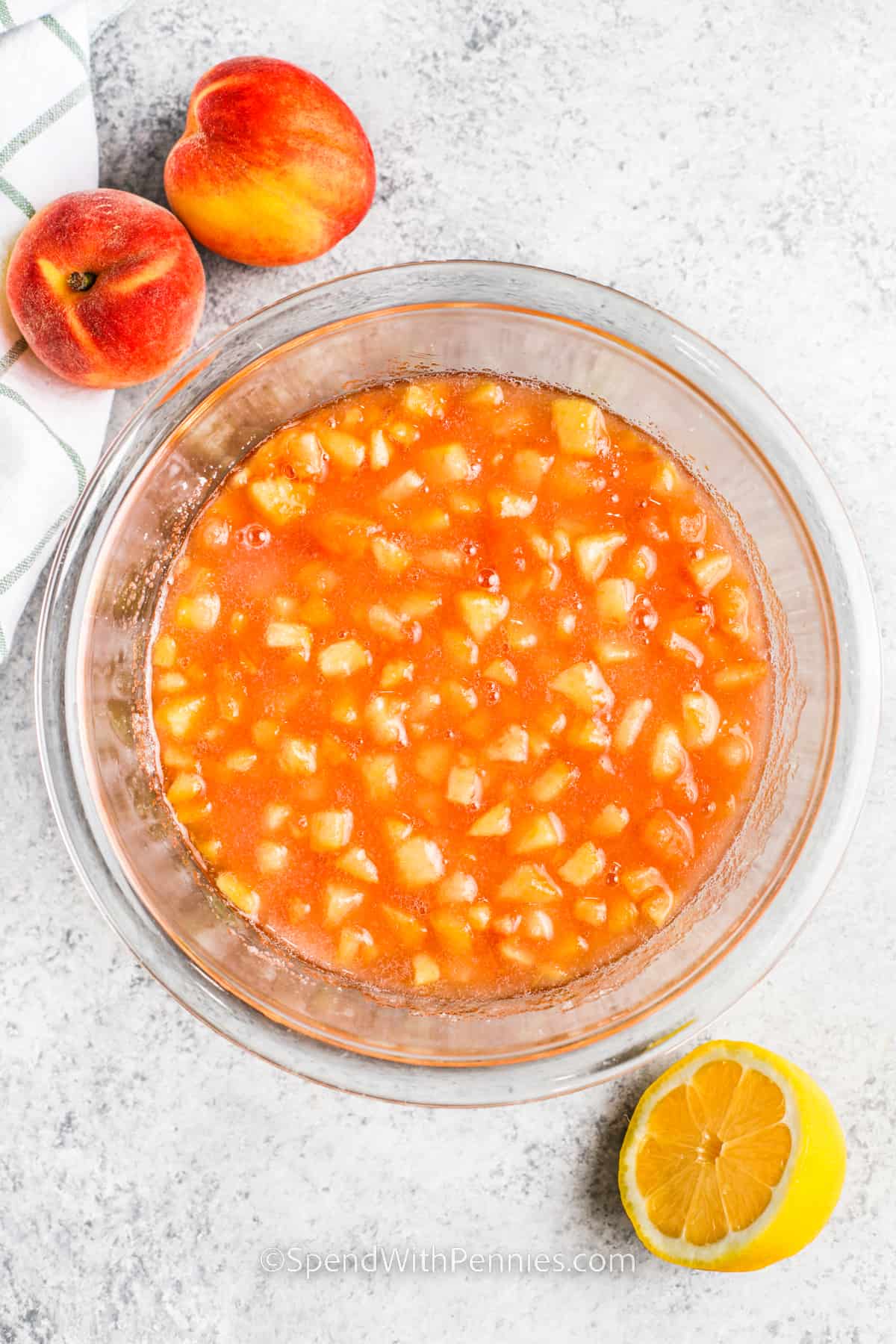 Peach Freezer Jam