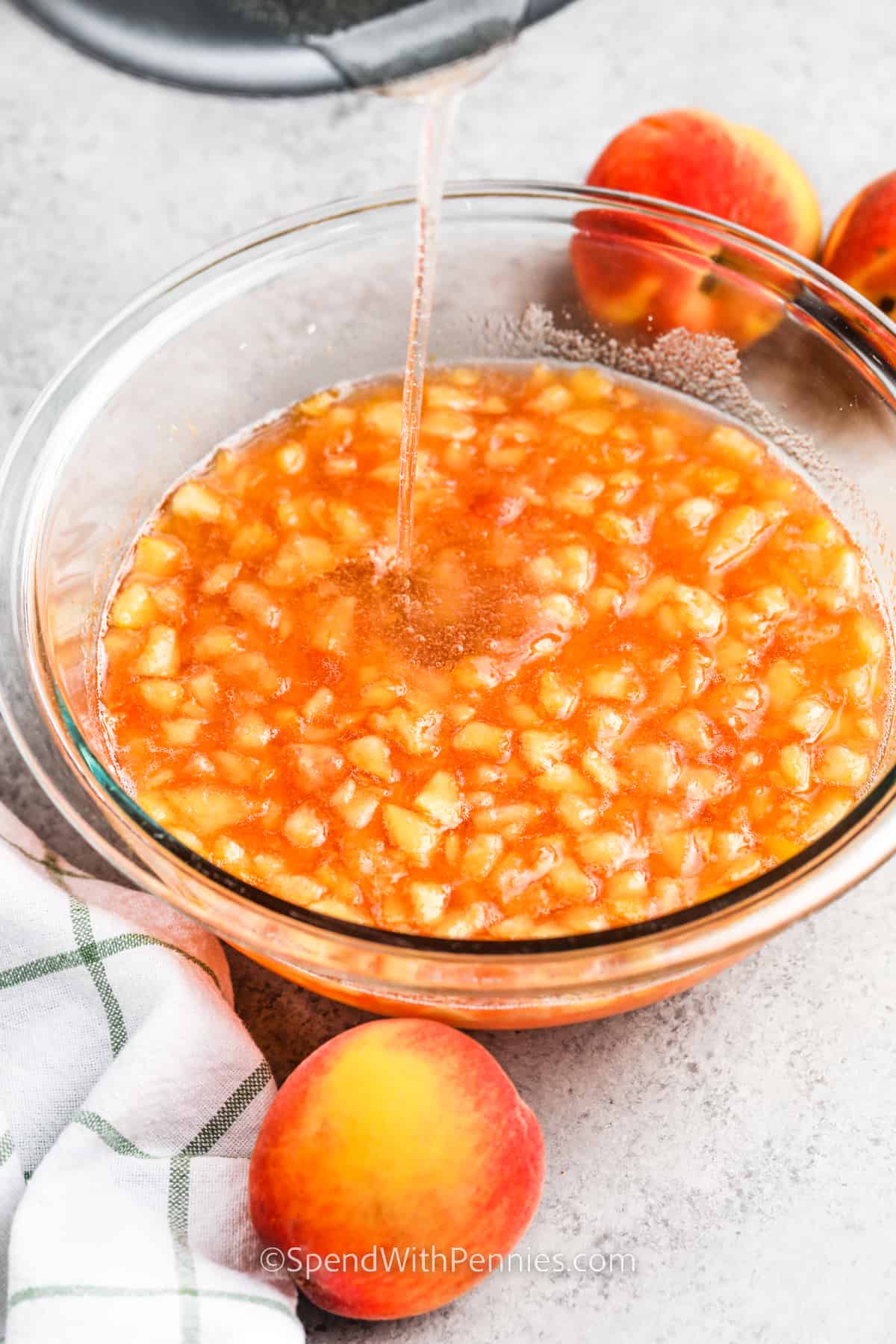 Peach Freezer Jam