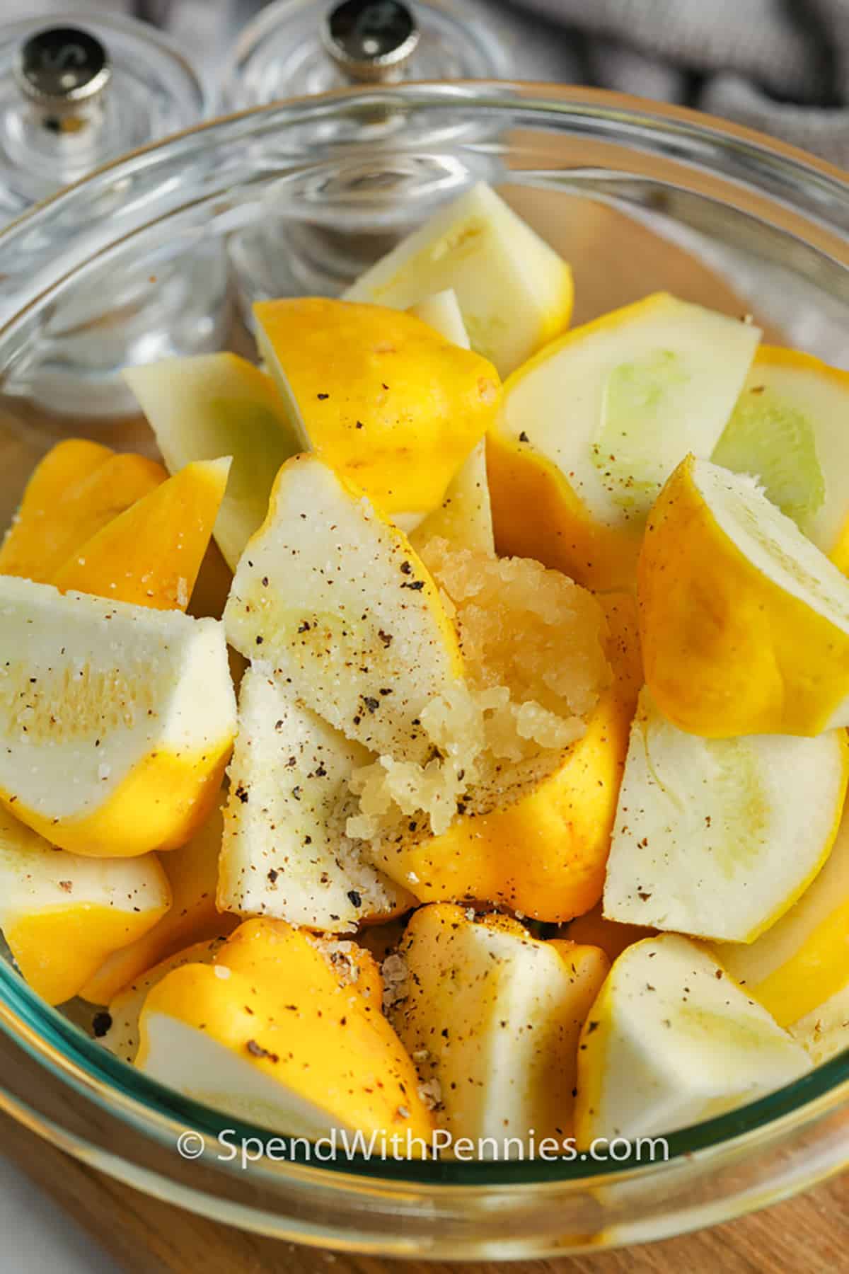 Roasted Patty Pan Squash