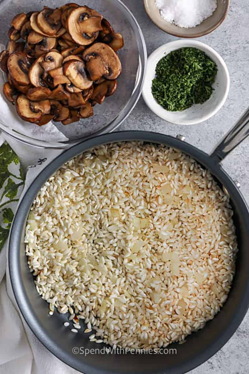 Creamy Mushroom Risotto