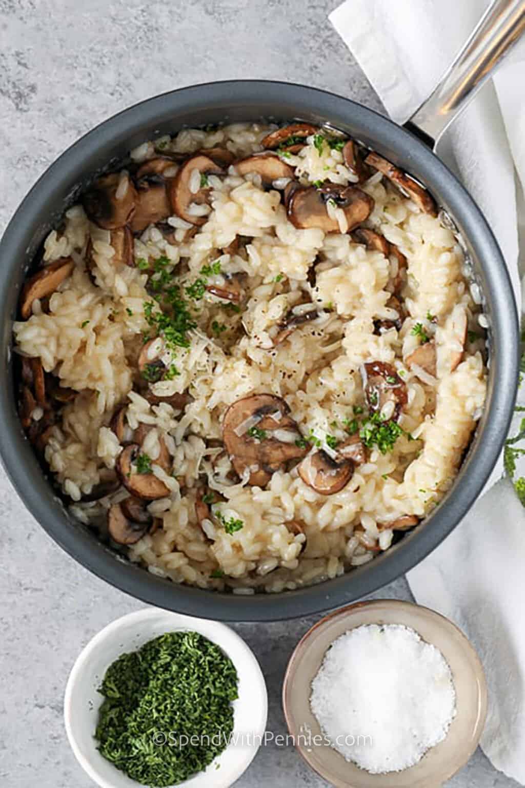 Creamy Mushroom Risotto