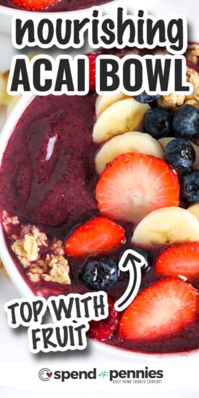 Acai Bowl Recipe