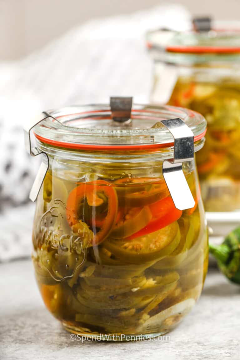 Quick Pickled Green Beans - Spend With Pennies