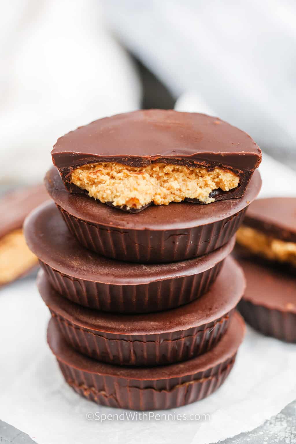 Copycat Reese's Peanut Butter Cups - Spend With Pennies