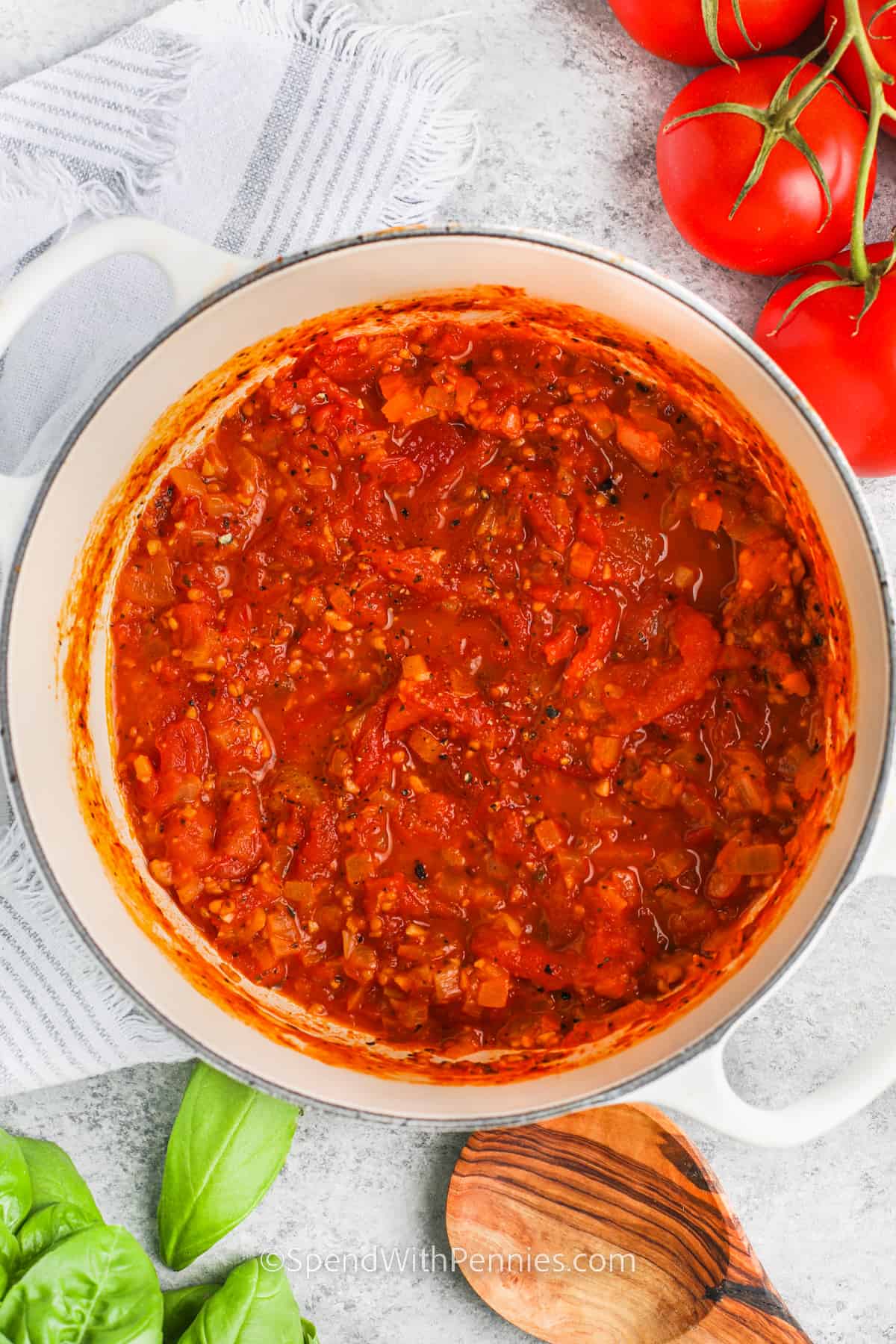 Homemade Roasted Tomato Sauce