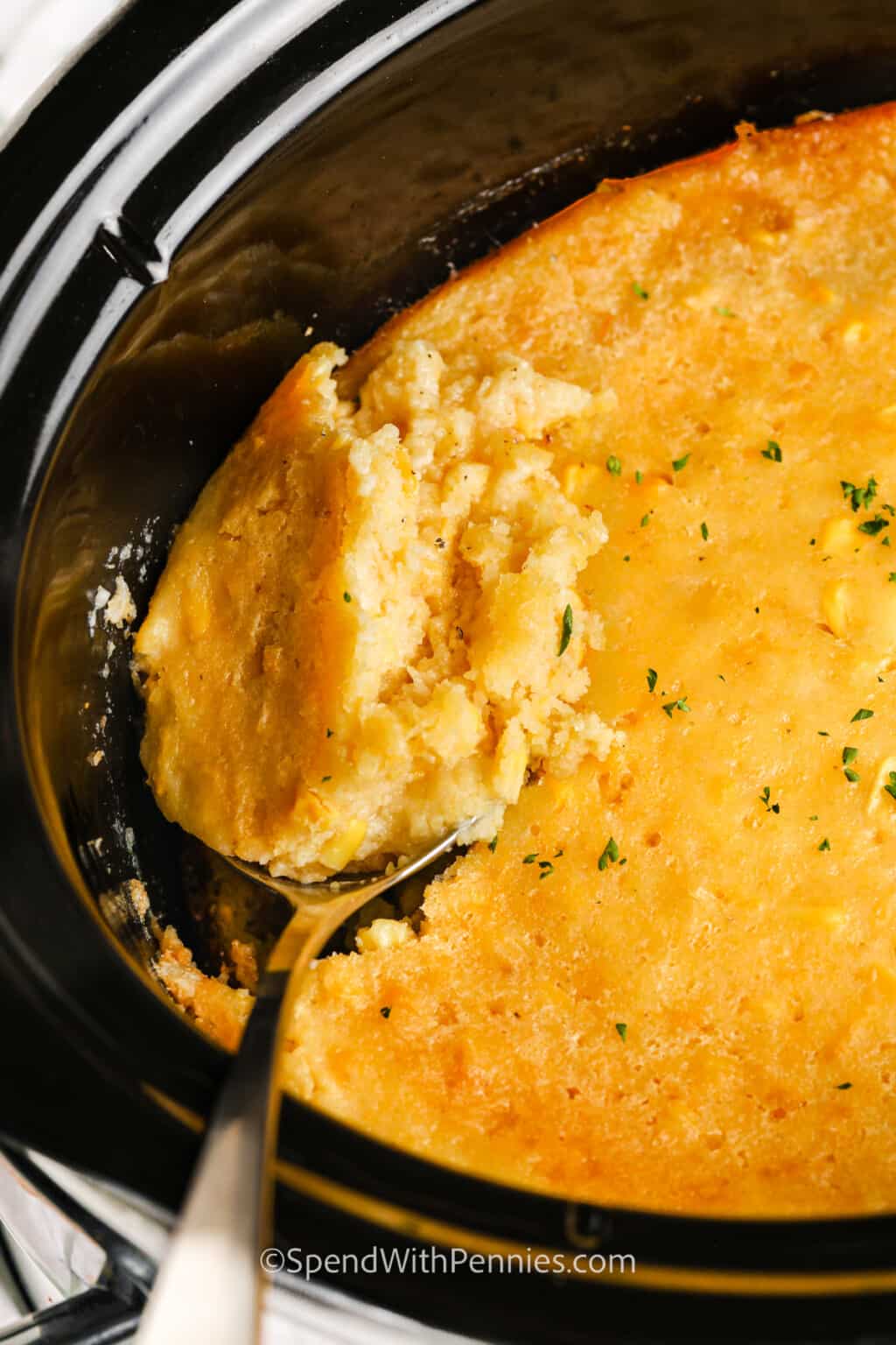 Crock Pot Corn Casserole