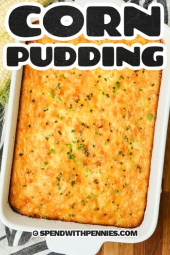 Easy Homemade Corn Pudding