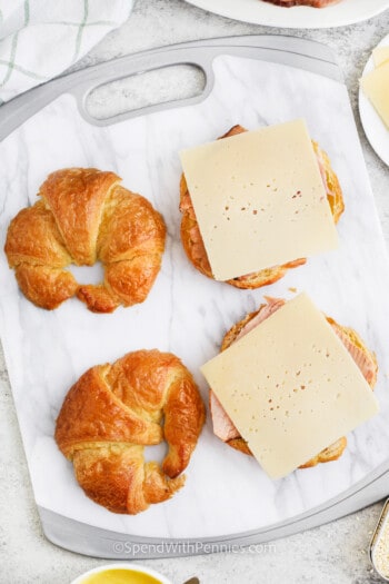 Ham and Cheese Croissant